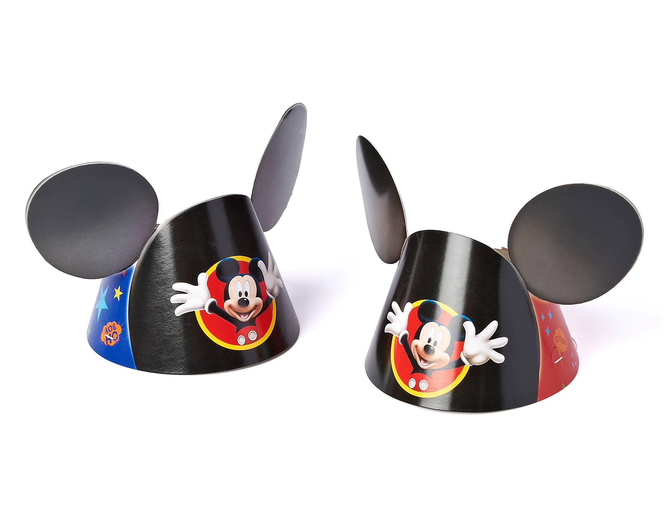 American Greetings Mickey Mouse Clubhouse Party Hat, Mickey Ears, 8 ...