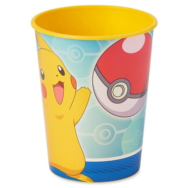 American Greetings Pokemon Blue 16 oz. Reusable Plastic Party Cup, 12 ...