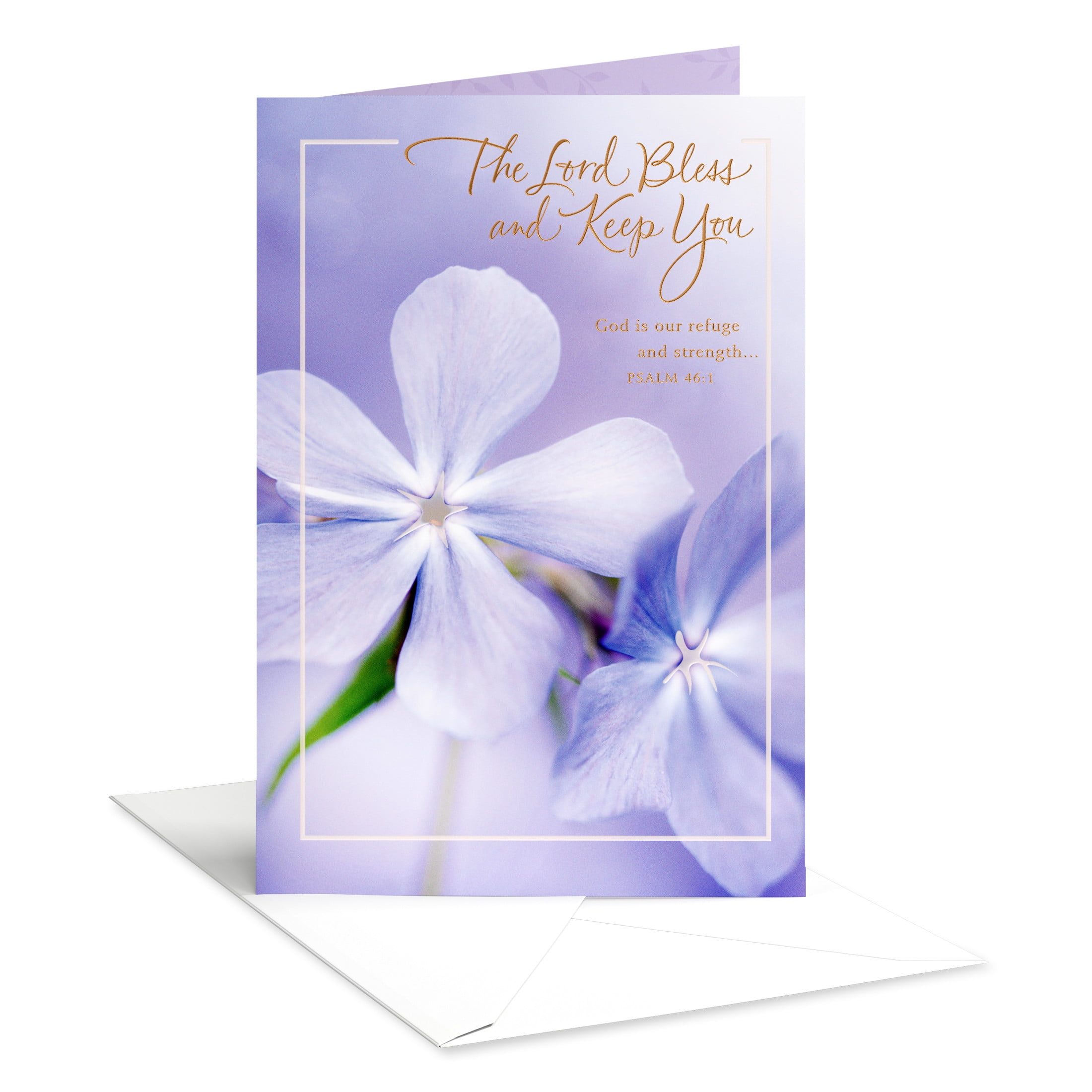 American Greetings Religious Sympathy Card (Bless You With Comfort ...