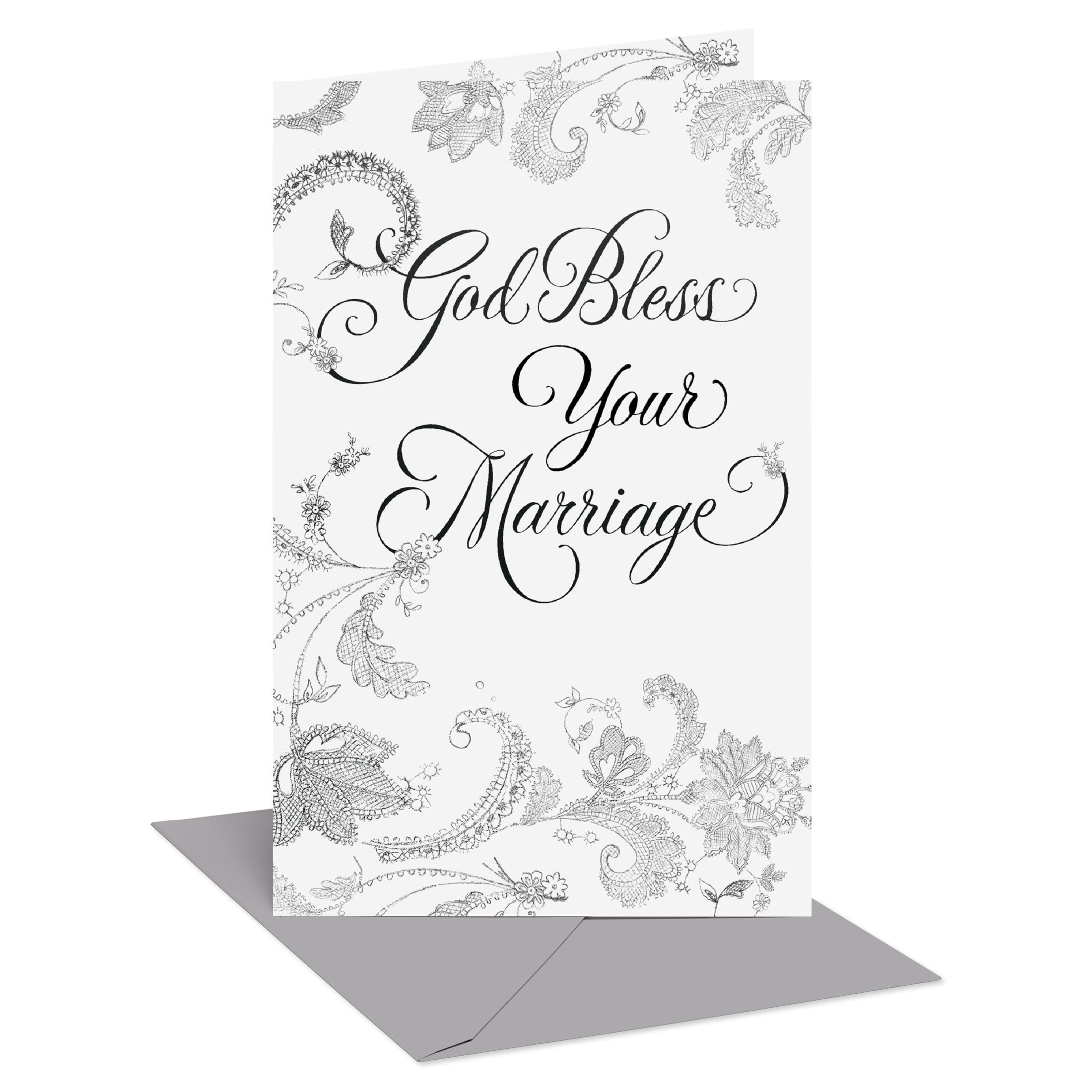 American Greetings Religious Wedding Card for Bride and Groom (God ...