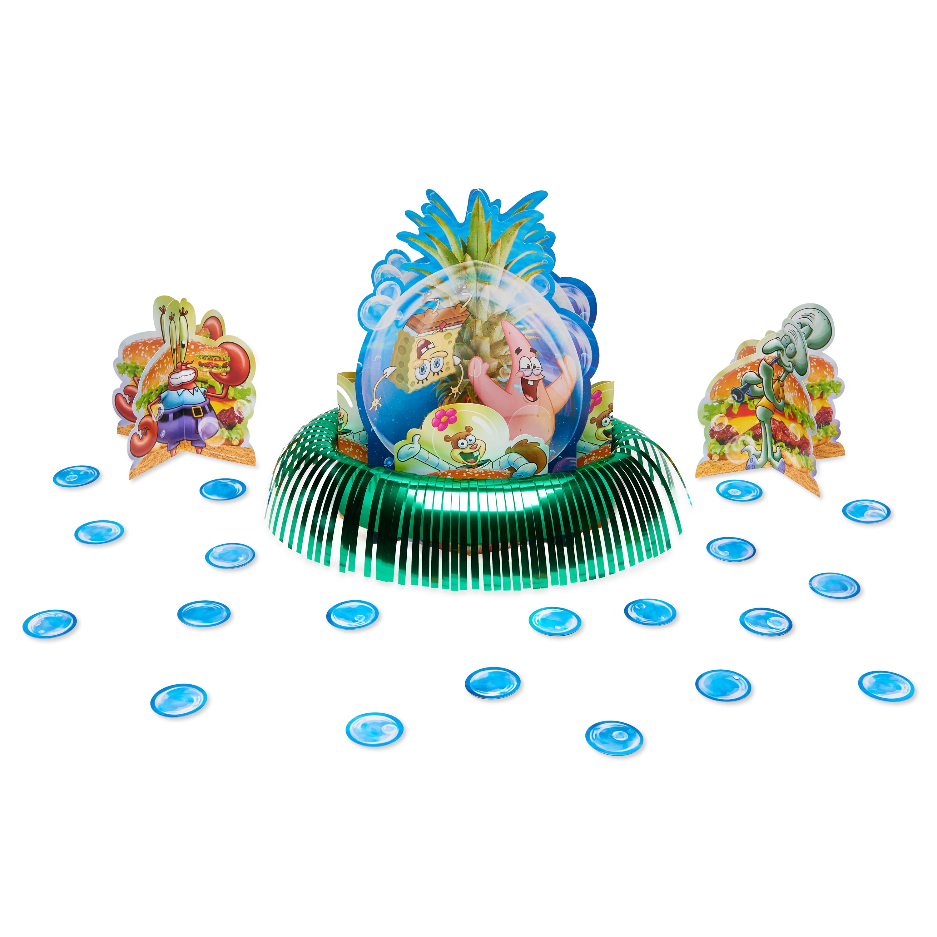 American Greetings SpongeBob SquarePants Party Decoration Kit, Paper ...