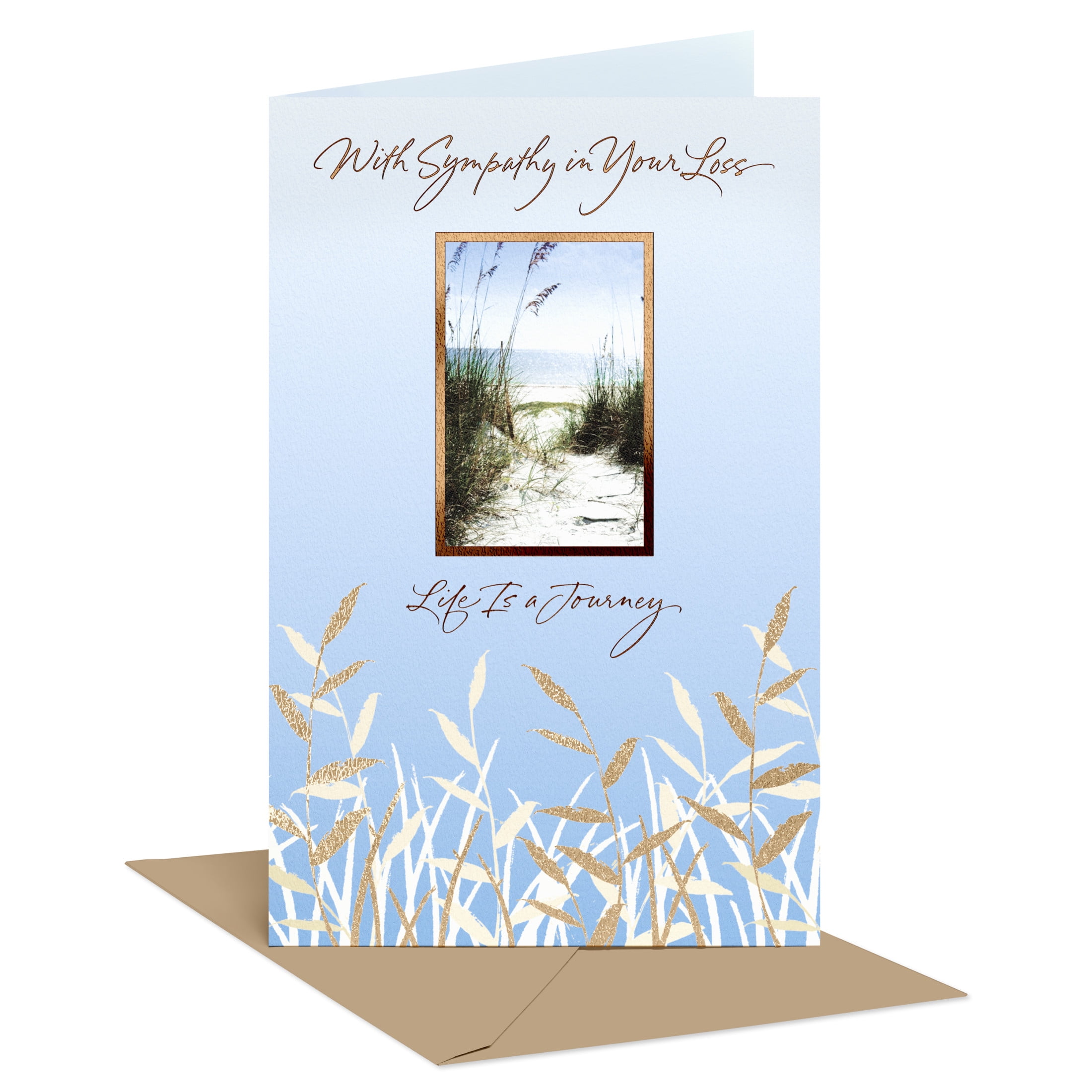 American Greetings Sympathy Card (With Sympathy in Your Loss) - Walmart.com