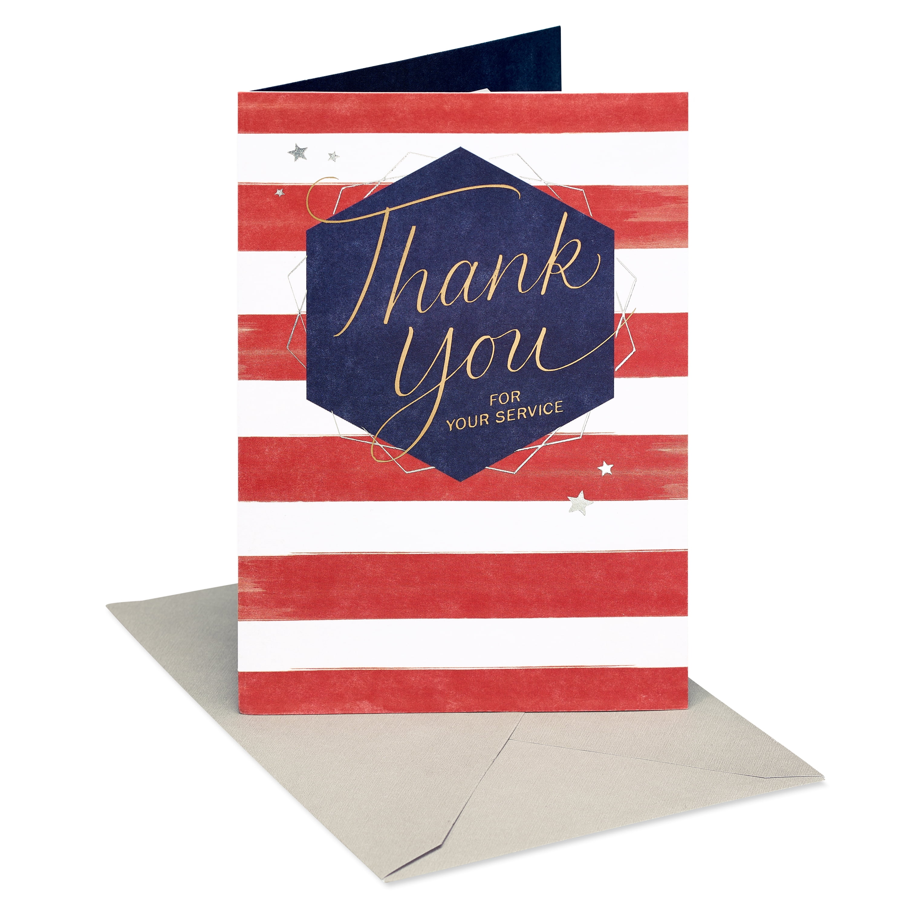 American Greetings Thank You Card for Veteran (Gratitude and Admiration ...