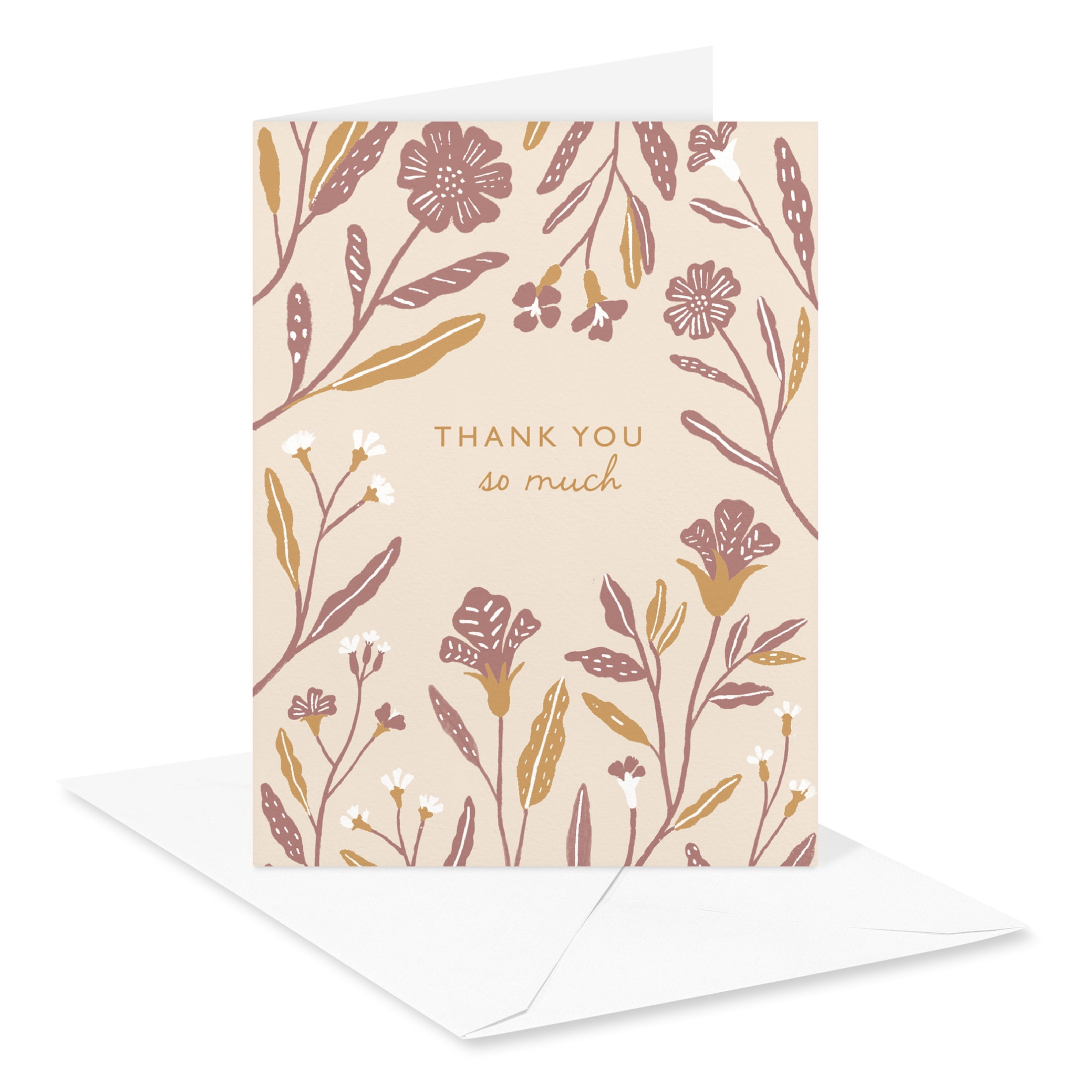 American Greetings Thank You Card Stationery Notes, Thanks So Much ...