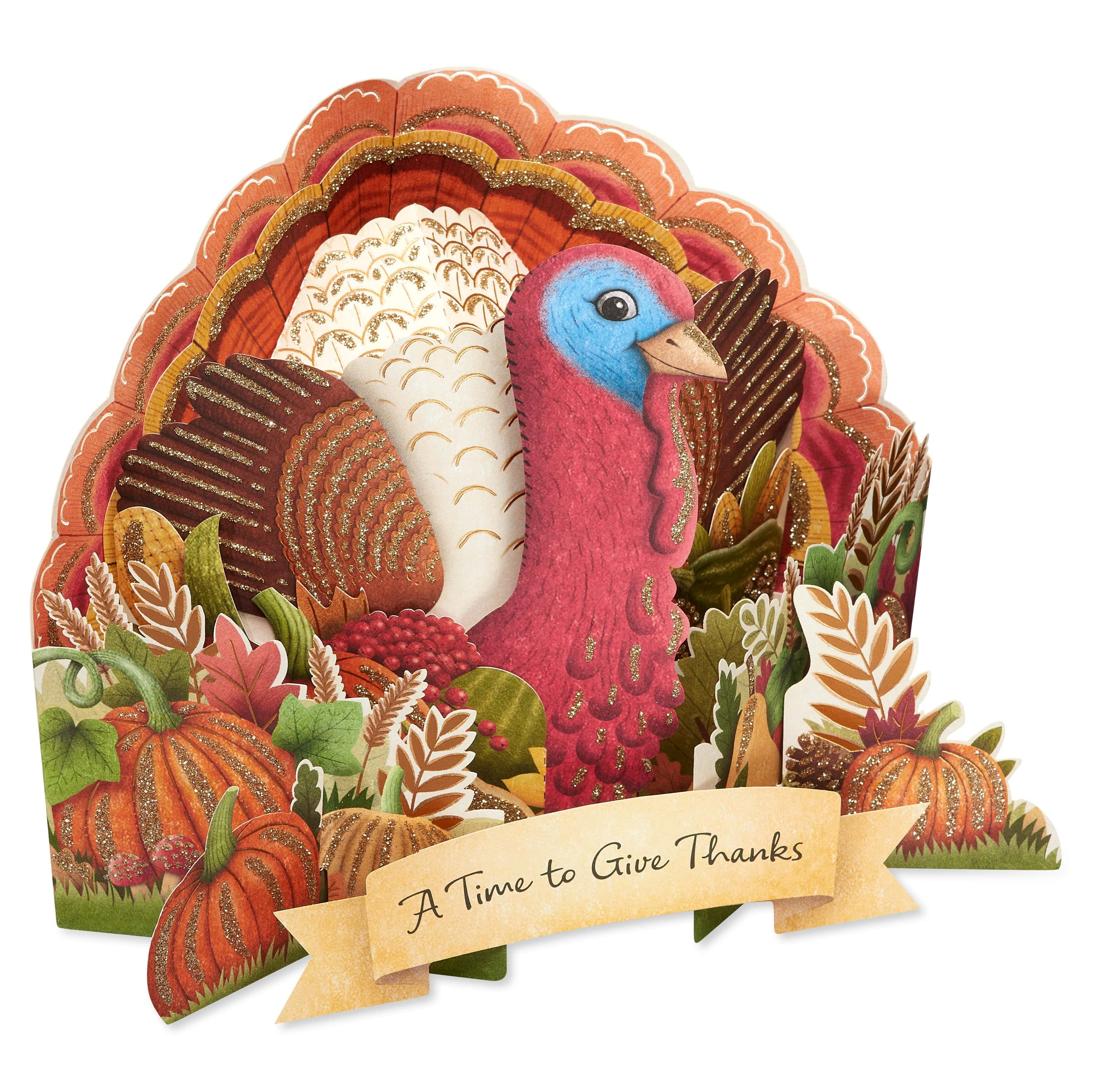 American Greetings Thanksgiving Pop-up Card (Good Food, Great Times ...