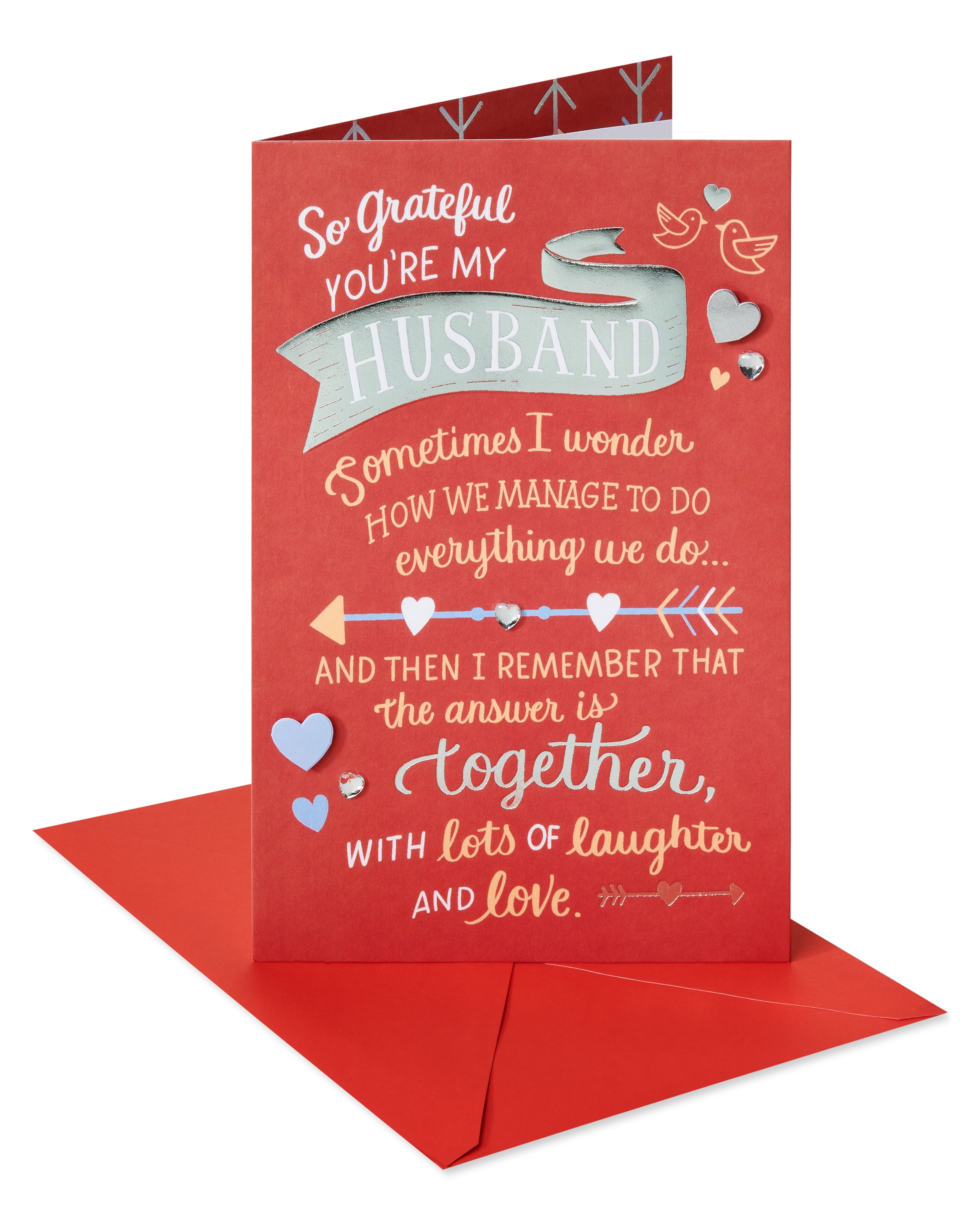American Greetings Valentine's Day Card for Husband (The Answer Is ...