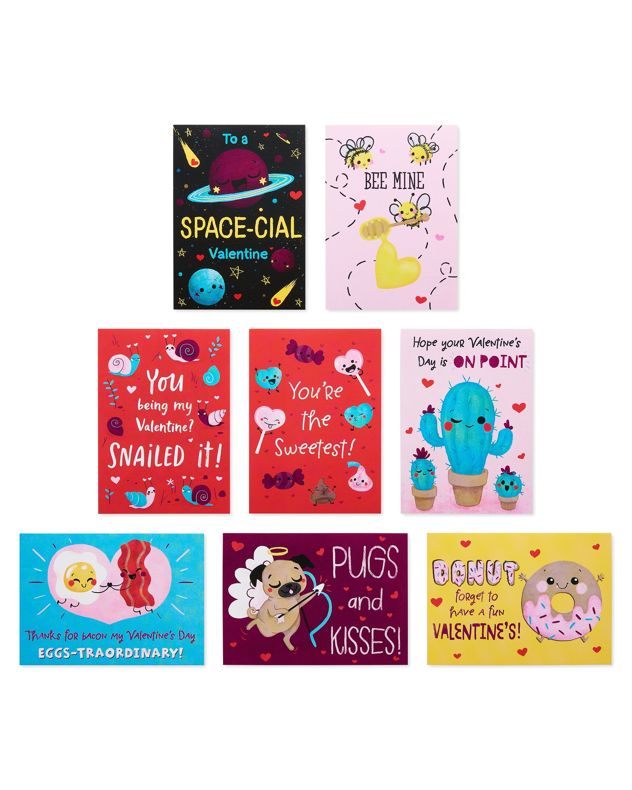 American Greetings Valentine's Day Mini Notes for Kids School and ...