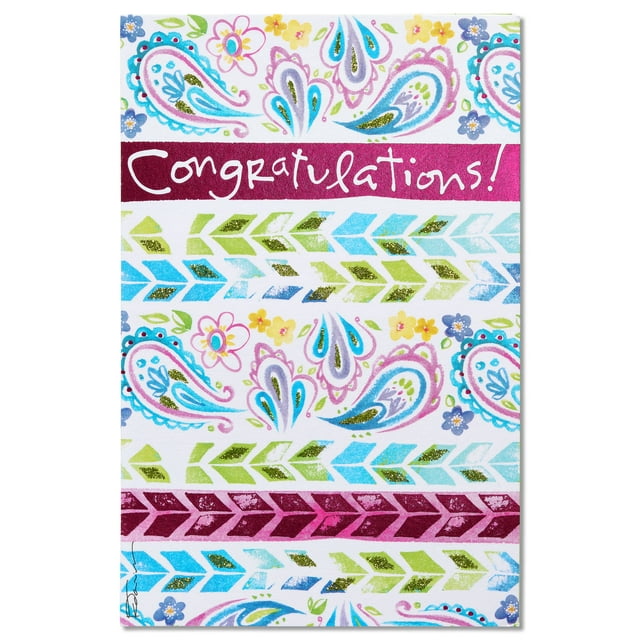 American Greetings Well-deserved Joy Congratulations Card with Foil ...