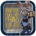 American Greetings Zootopia Judy Hopps Party Paper Square Dessert Plate ...