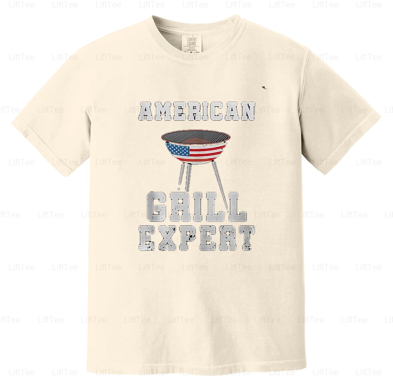 American Grill Expert Dad Father's Day BBQ 4th July USA Cookout King ...