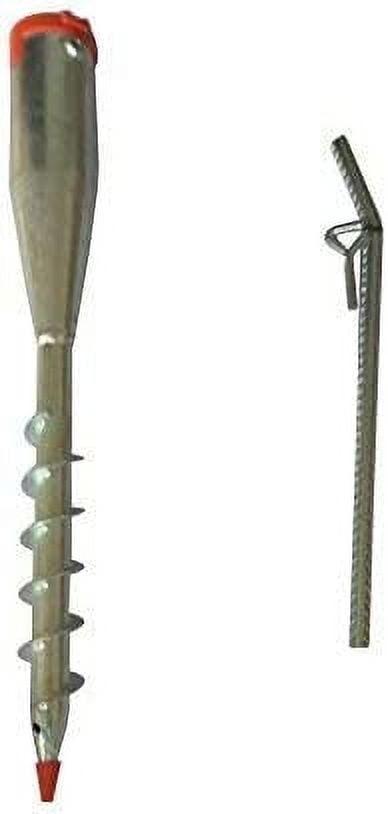 American Ground Screw Model 1 with Cap - Quick and Easy Pole Mounting ...