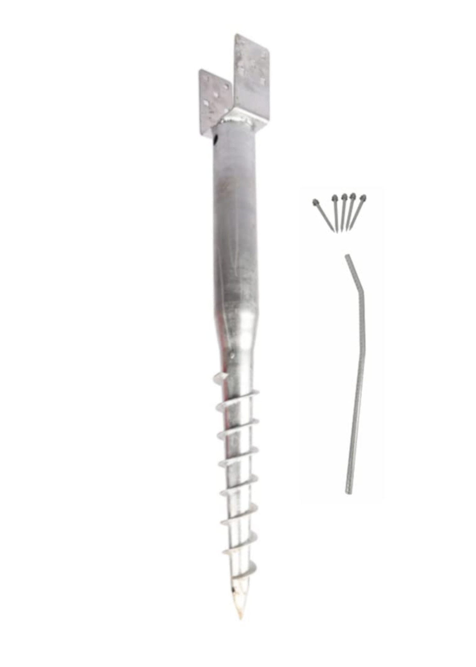 American Ground Screw U-Model - Easy-Install Ground Anchor for Standard ...