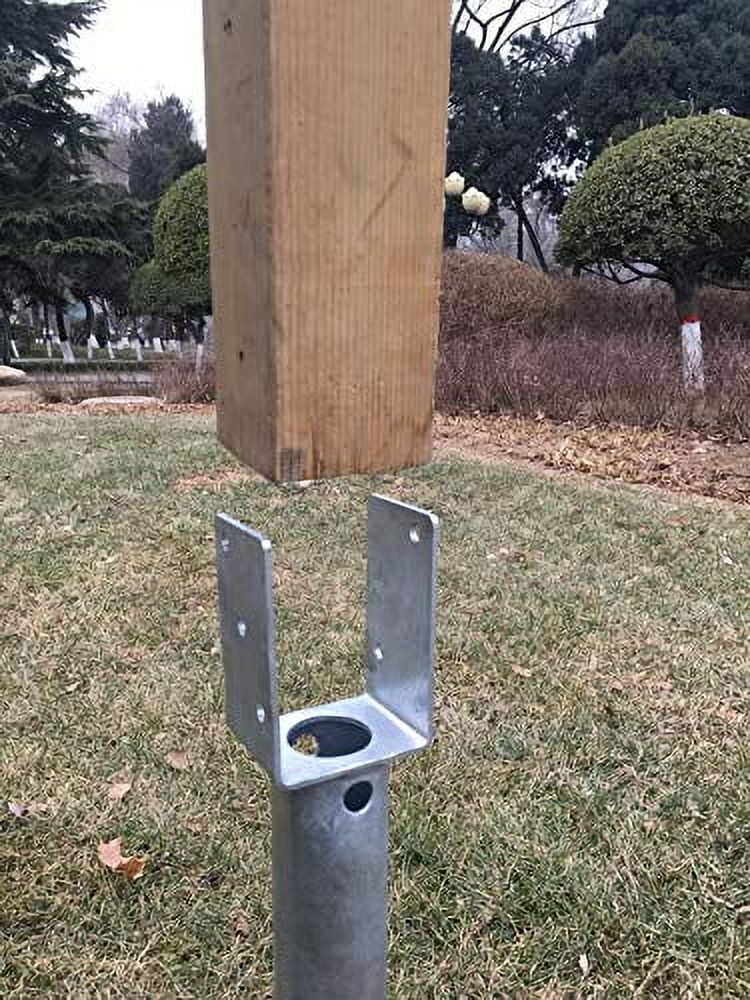 American Ground Screw U-Model - Easy-Install No-Dig Ground Anchor for ...