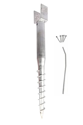 American Ground Screw U-Model - Easy-Install No-Dig Ground Anchor for ...