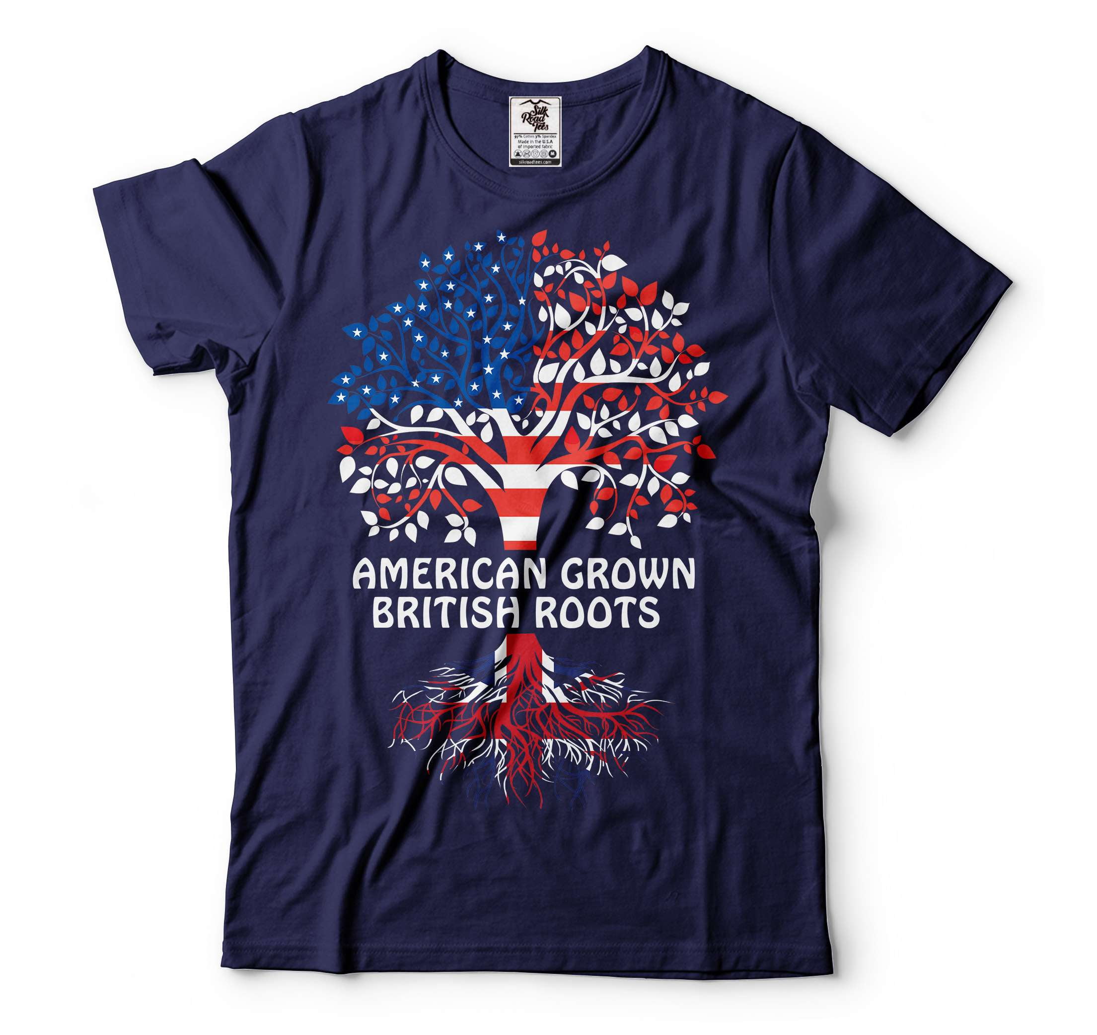 American Grown British Roots Shirt British UK Patriotic Shirt British ...