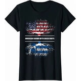 American Grown Greek Roots Great Gift Te T-Shirt - Walmart.com