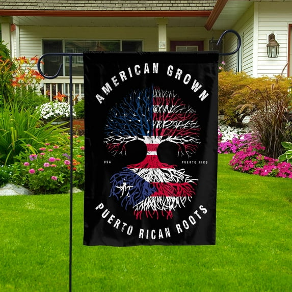 American Grown Puerto Rican Roots Puerto Rico Flag Souvenir friendship ...