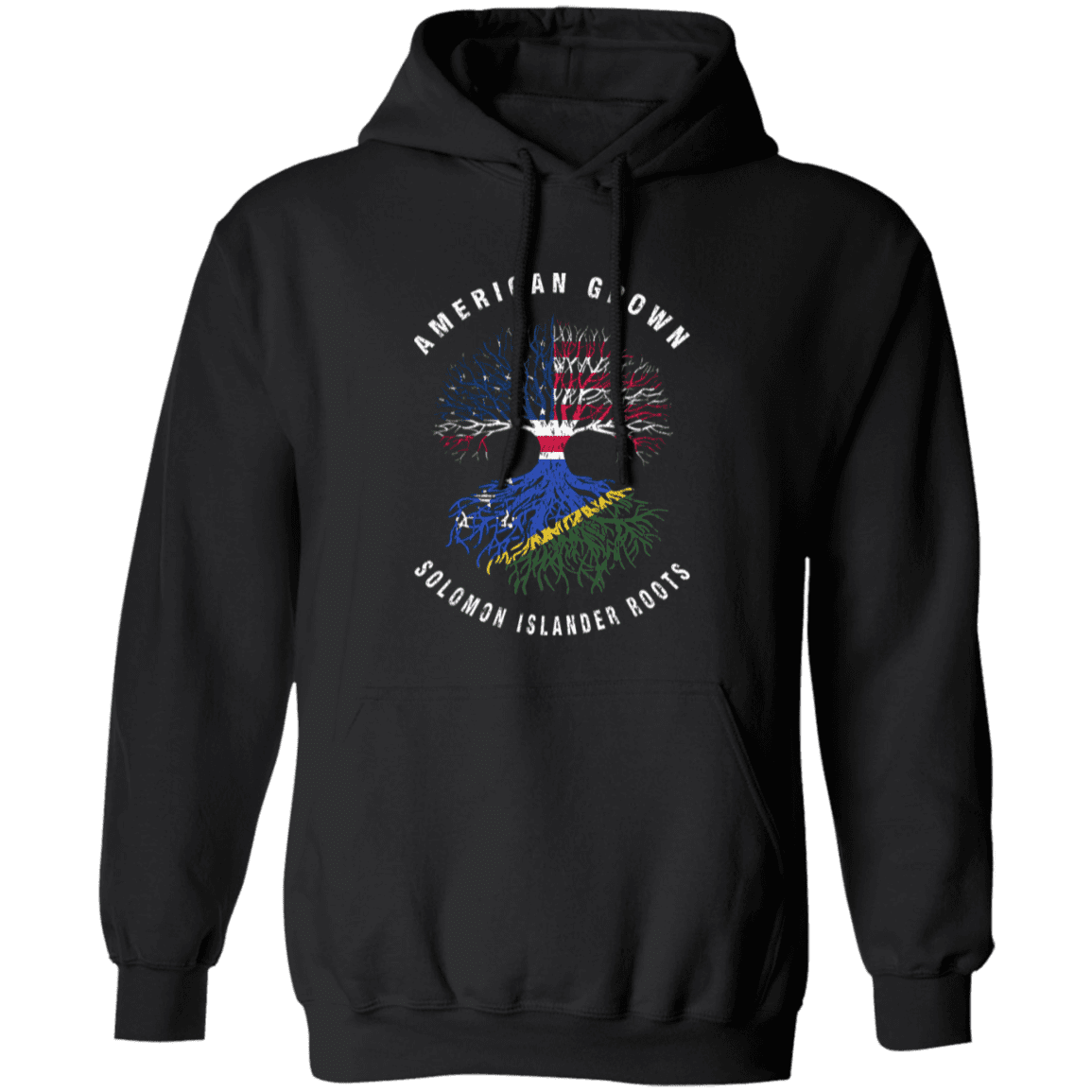 American Grown Solomon Islander Roots Solomon Islands Flag Souvenir ...