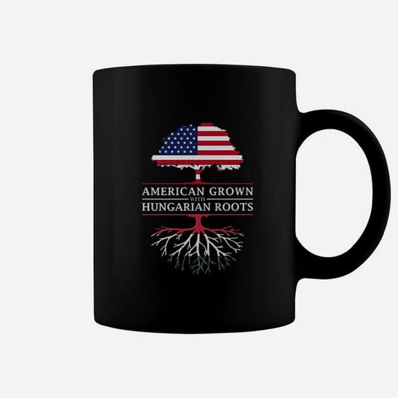 American Grown With Hungarian Roots Coffee Mug - Walmart.com