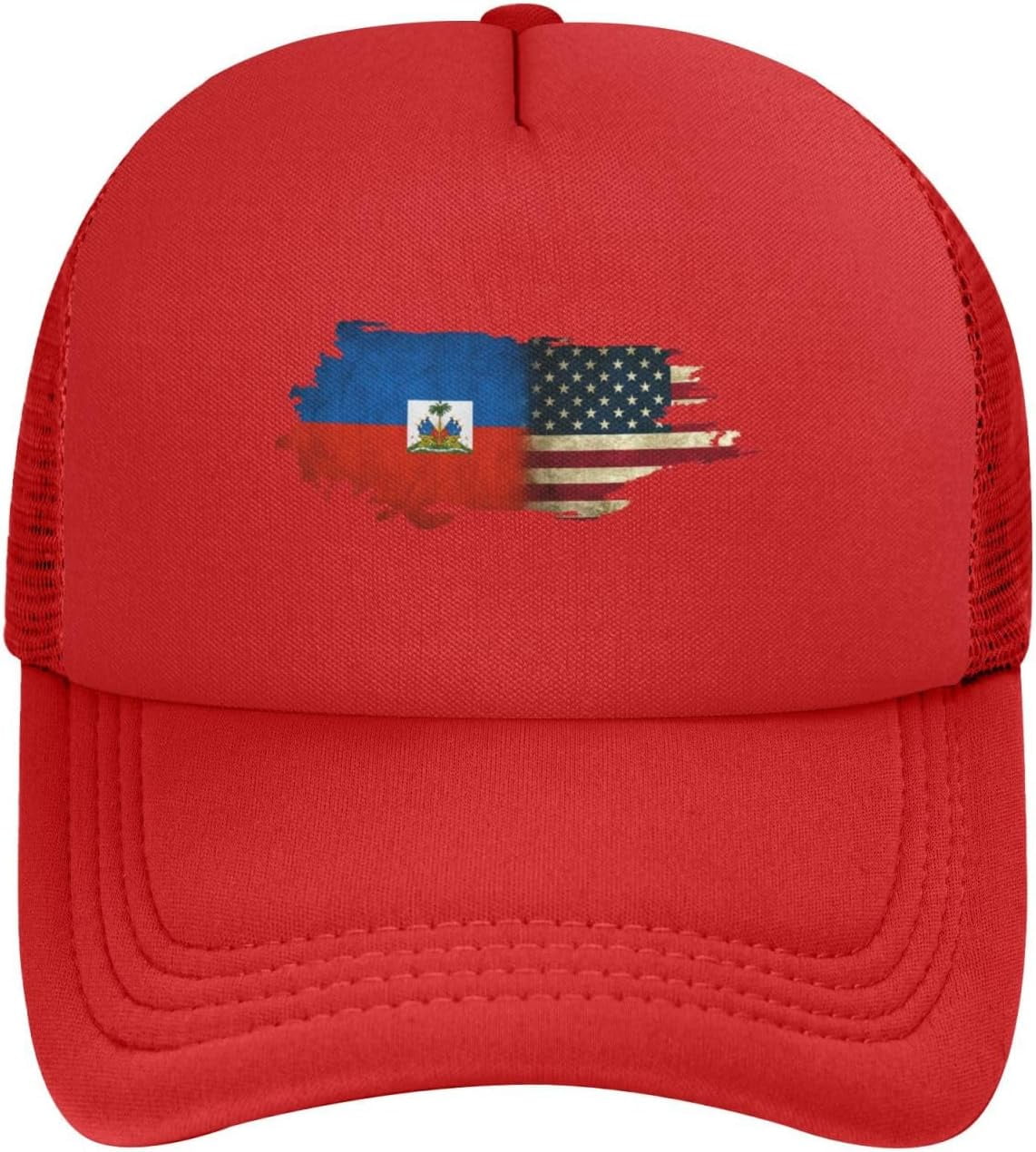 American Haiti Haitian Flag Trucker Hat - Walmart.com