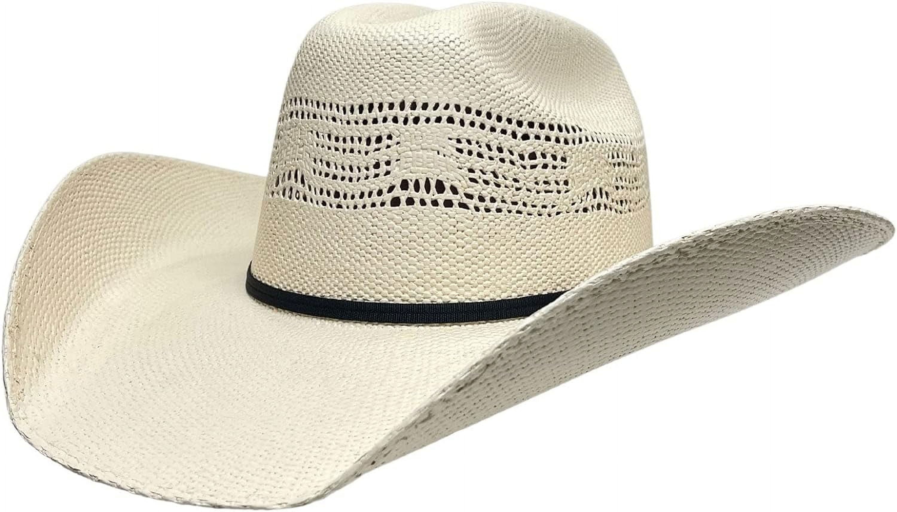 American Hat Makers Western Straw Cowboy Hat - Walmart.com