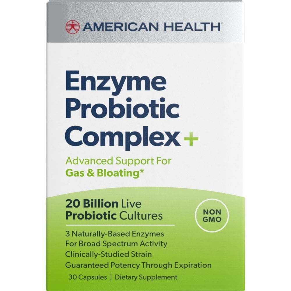 American Health Products Enzyme Probiotic Complex Plus 30 Capsule ...