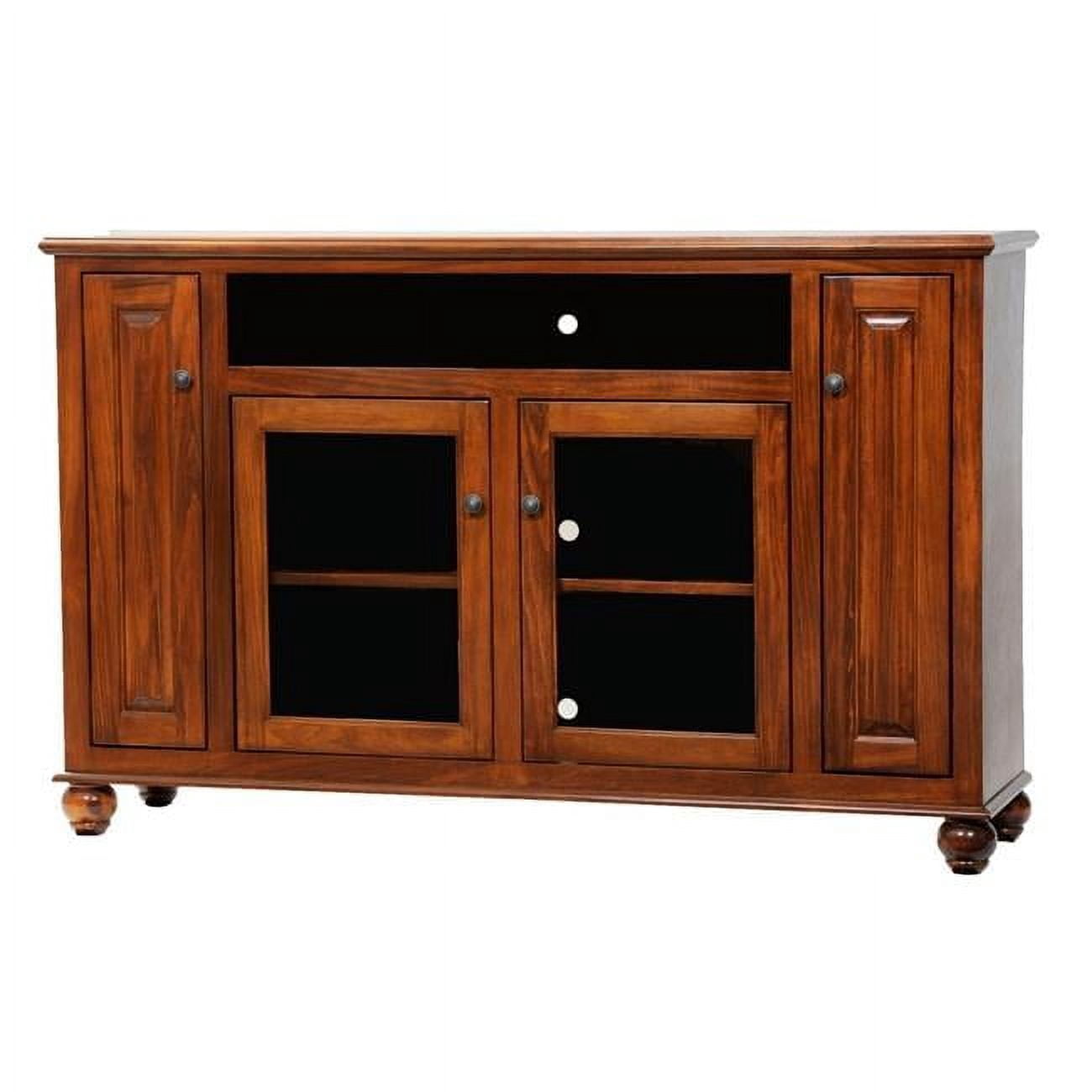 American Heartland 65167AM Poplar Tall Deluxe Entertainment Console ...