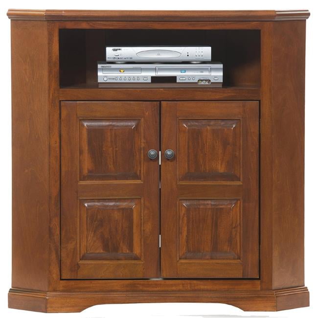 American Heartland 95734CRRP 32 in. Poplar Tall TV Corner Stand ...