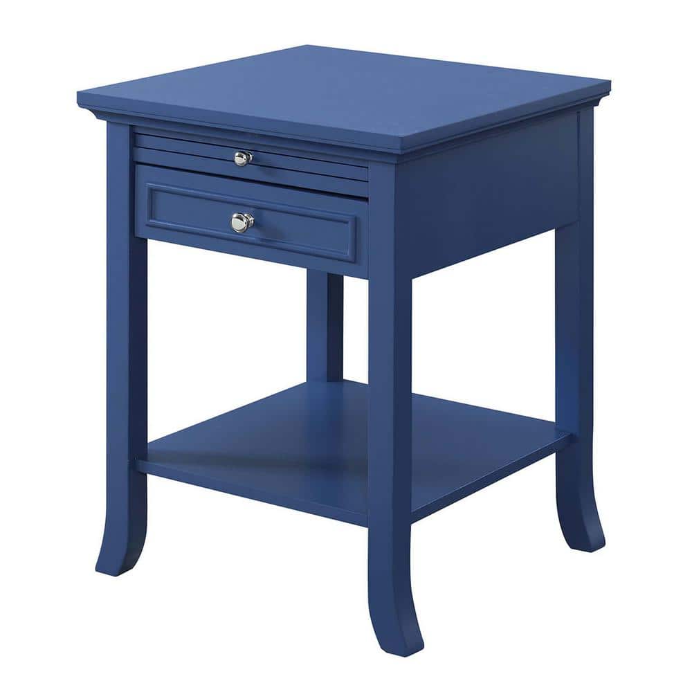 American Heritage Cobalt Blue Logan End Table - Walmart.com