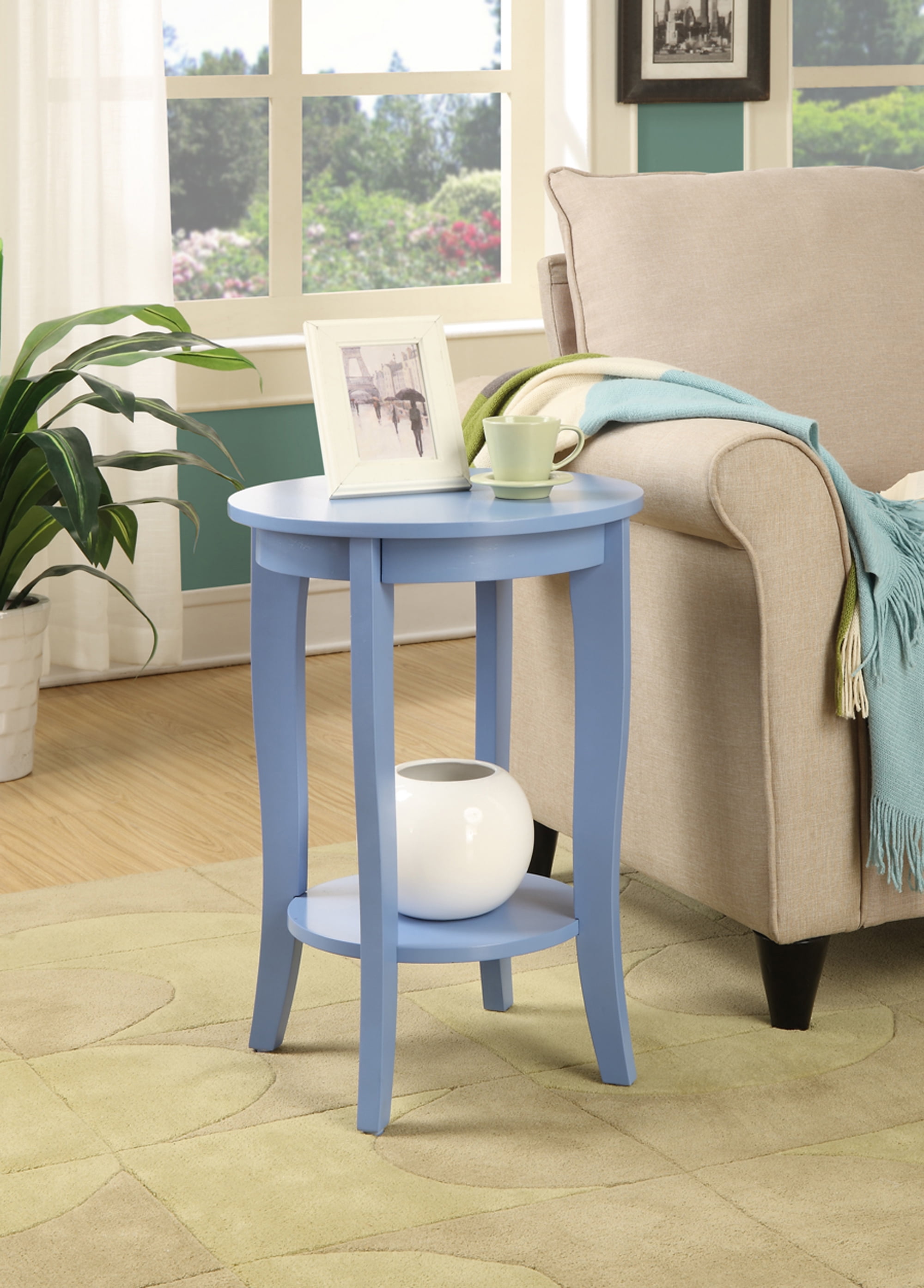 American Heritage Round End Table, Multiple Finishes - Walmart.com