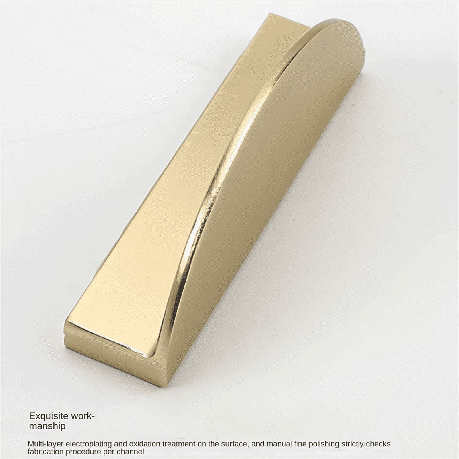 American Hidden Cabinet Handles Gold Kitchen Cupboard Pulls Drawer ...