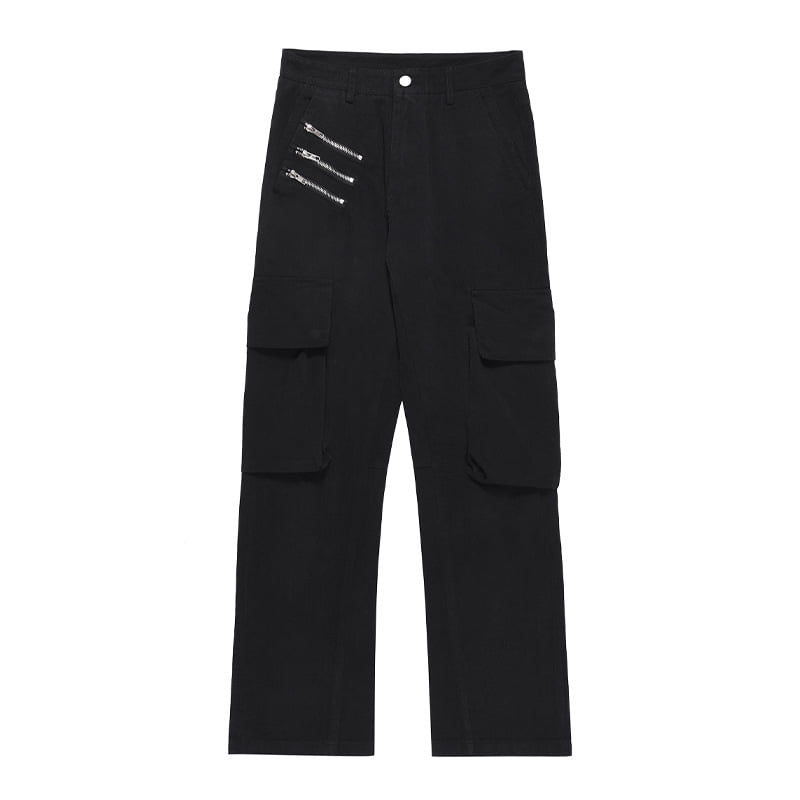 American High Street wind uppie handsome casual loose straight overalls ...