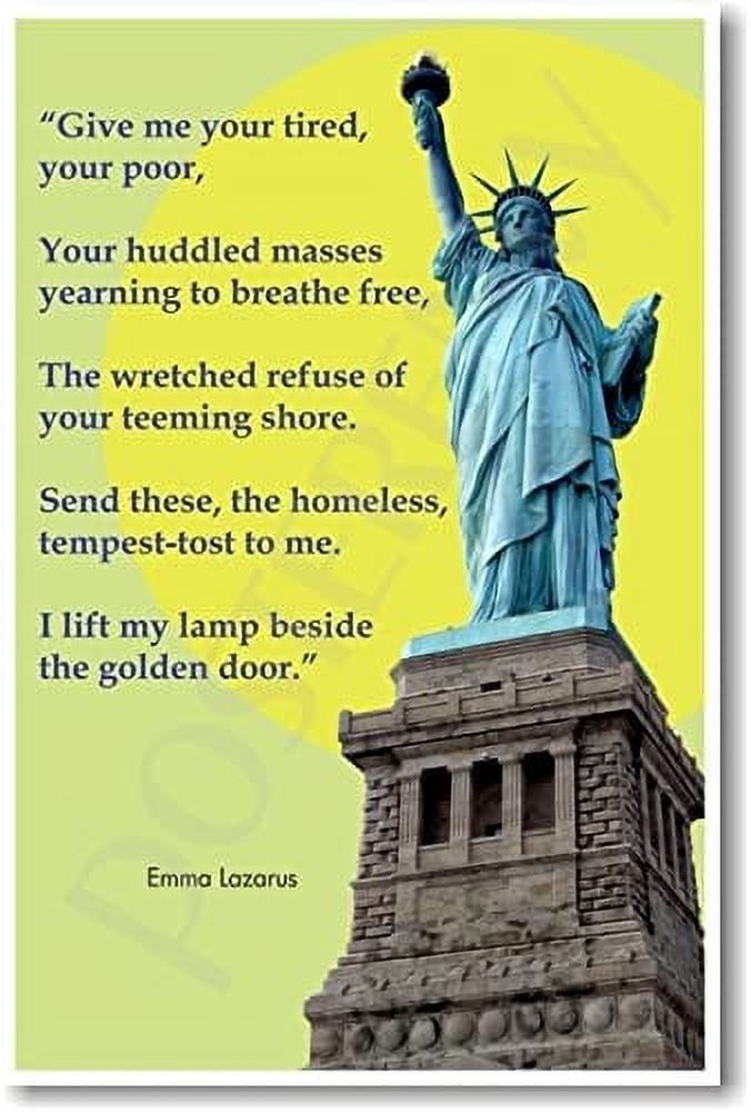American History: Lady Liberty, "Give me your tired, your poor...", NEW ...