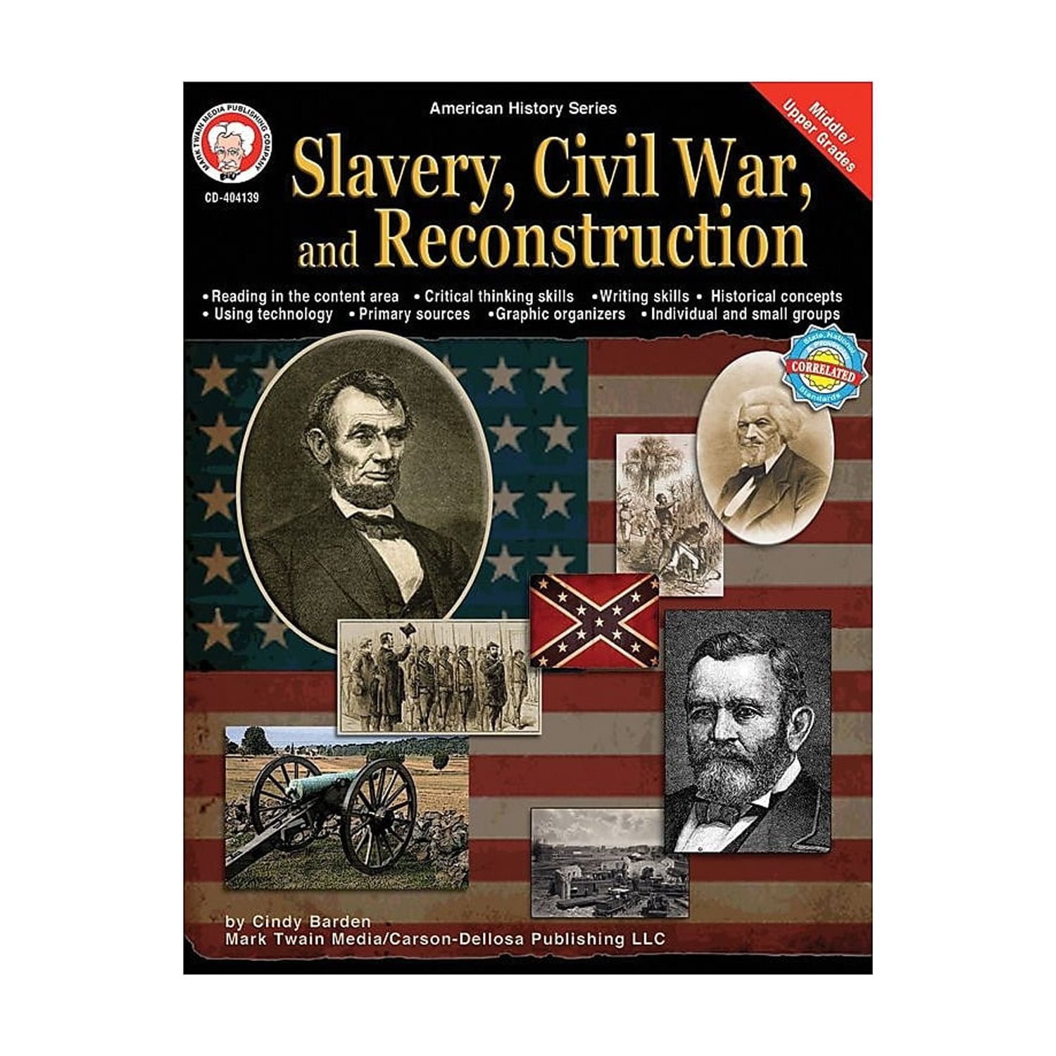 American History Series: Slavery, Civil War, and Reconstruction, Grades ...