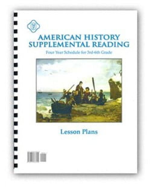 American History Supplemental Reading Lesson Plans: Four Year Schedule ...