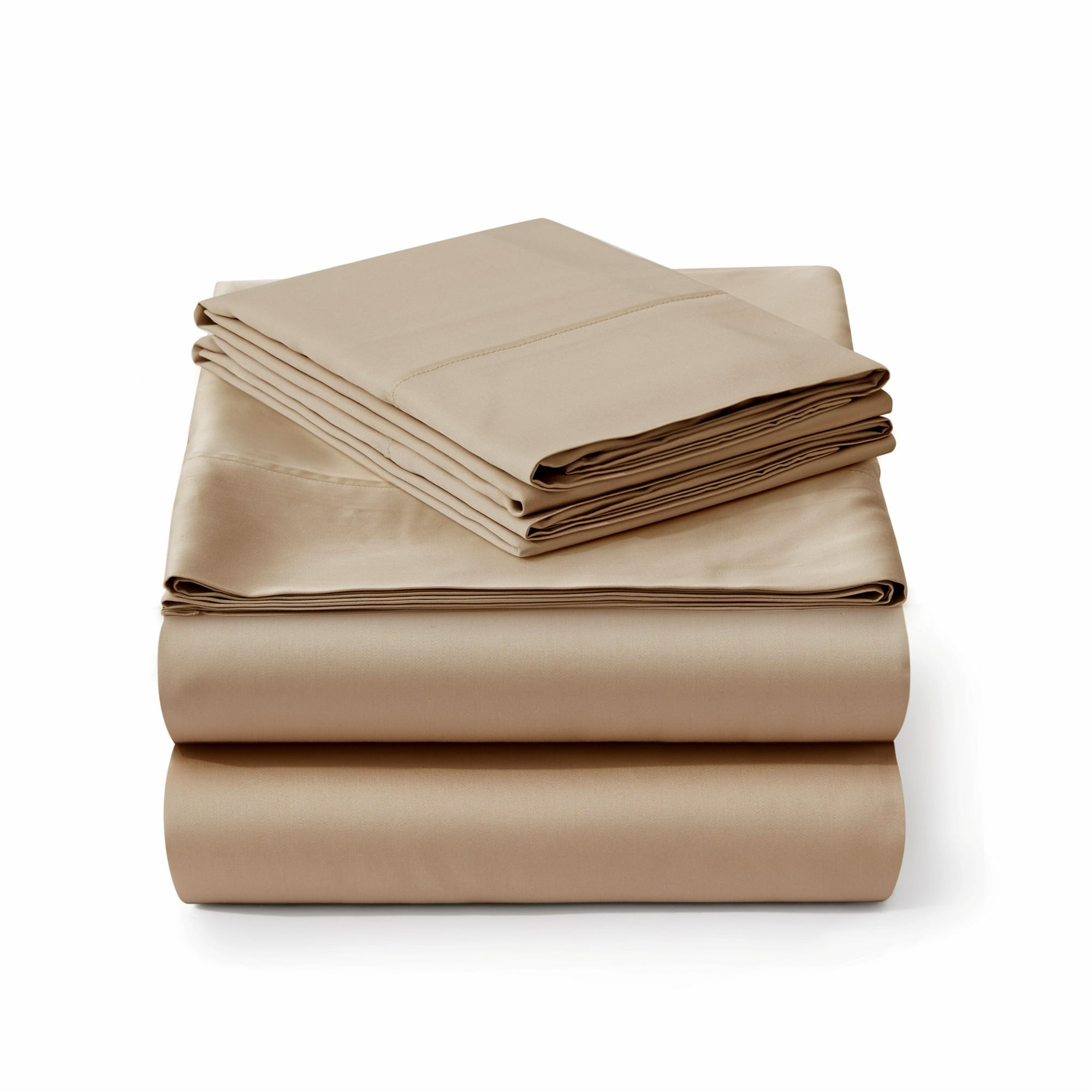 American Home Collection Bamboo Viscose Sheet Set - Silky Soft, Cooling ...
