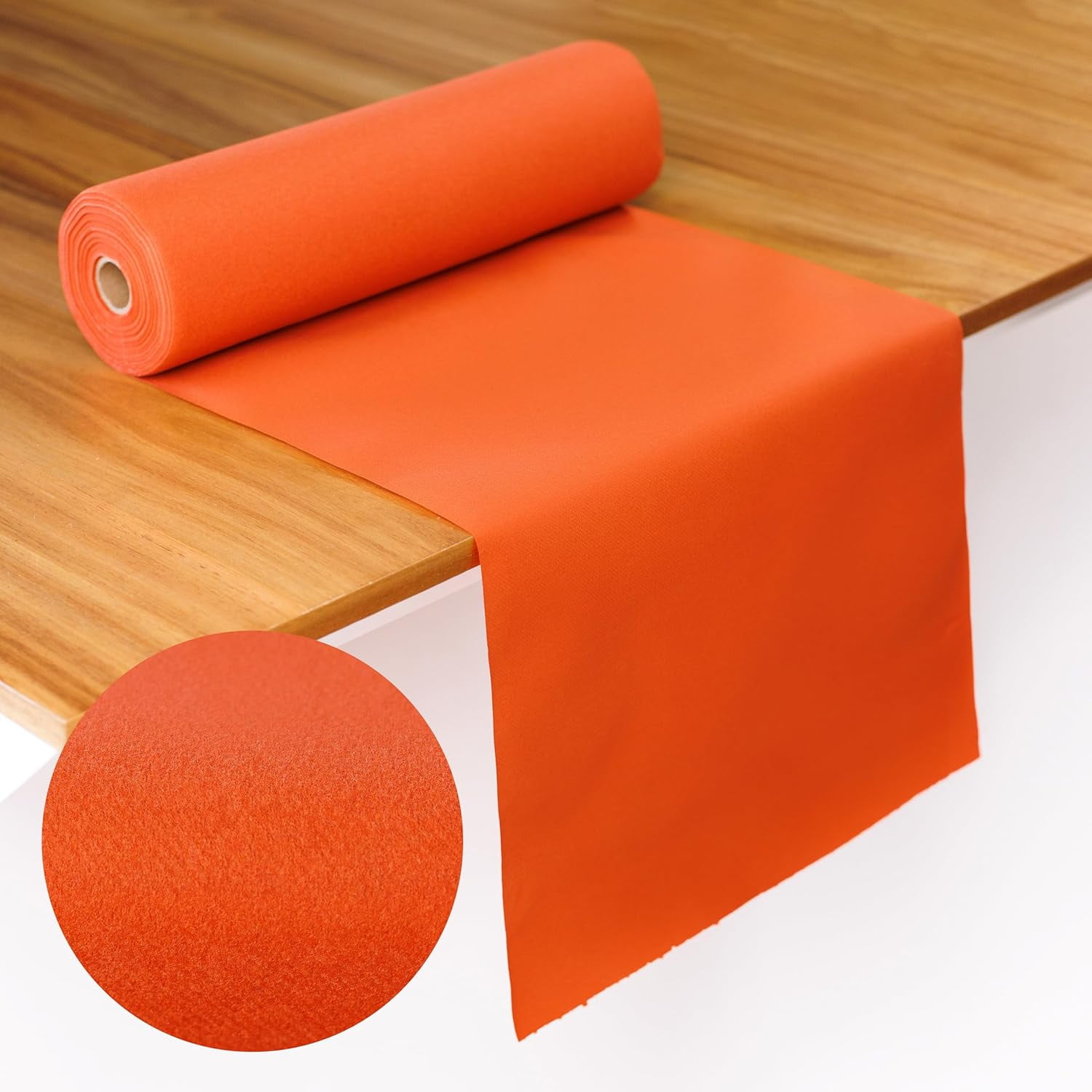 American Homestead Paper Table Runner Roll - 78 ft. Disposable Linen ...