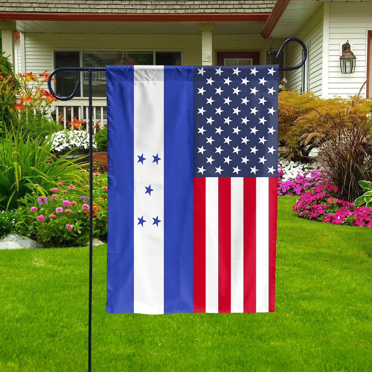 American Honduras Flag Honduran Friendship U.S.A Memorial Day Patriotic ...