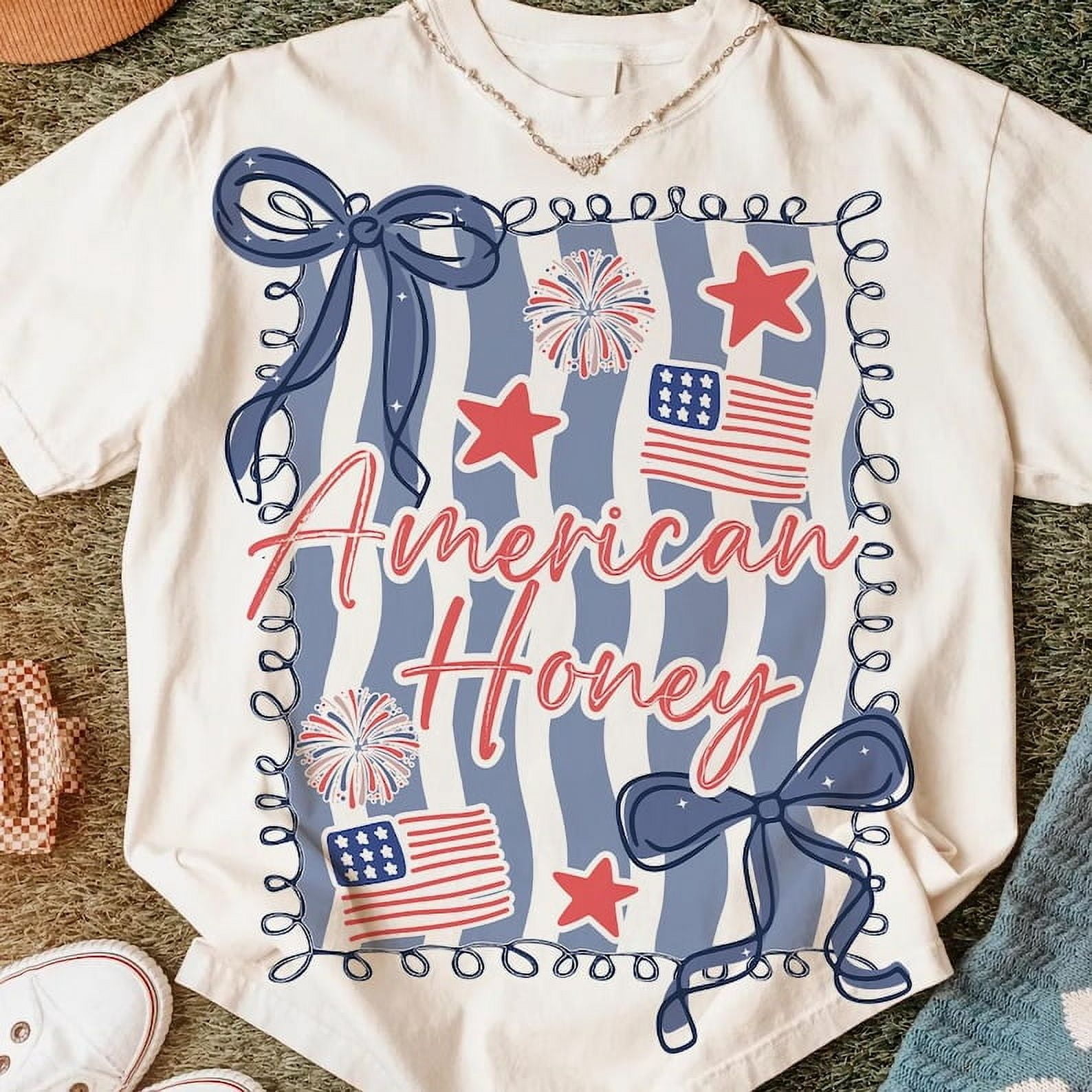 American Honey Coquette, Preppy 4th of July, Girly Memorial Day ...
