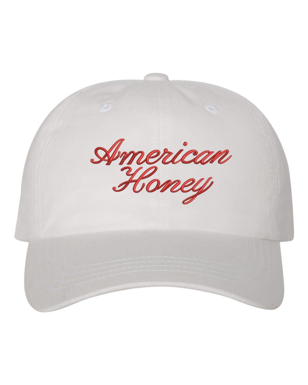 American Honey Girly Embroidered Patriotic Classic Dad Hat - Walmart.com