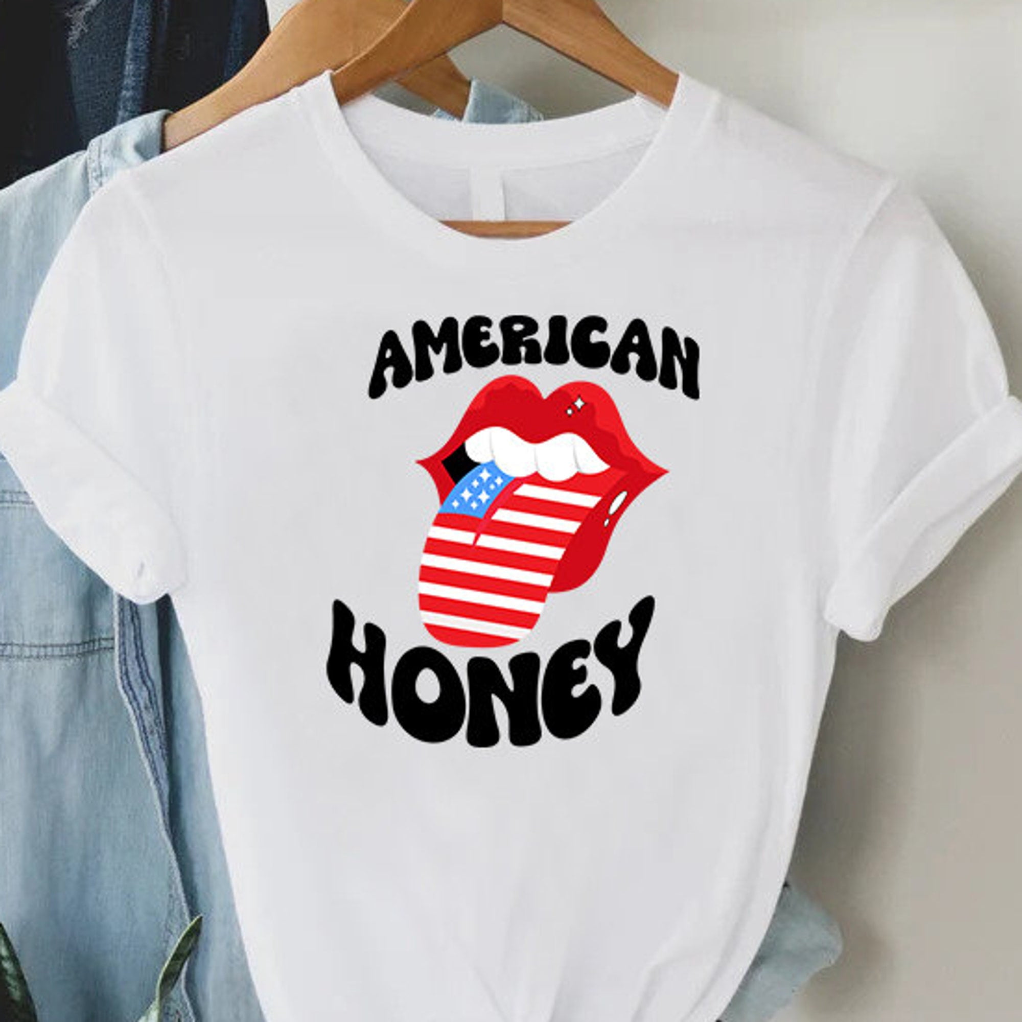 American Honey Shirt 4th Of July Shirt for Women American Girl ...