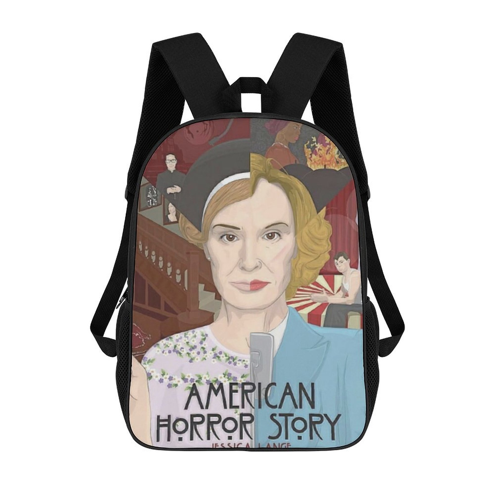 American Horror Story 17 Inch Large Capacity Backpack,casual Travel ...