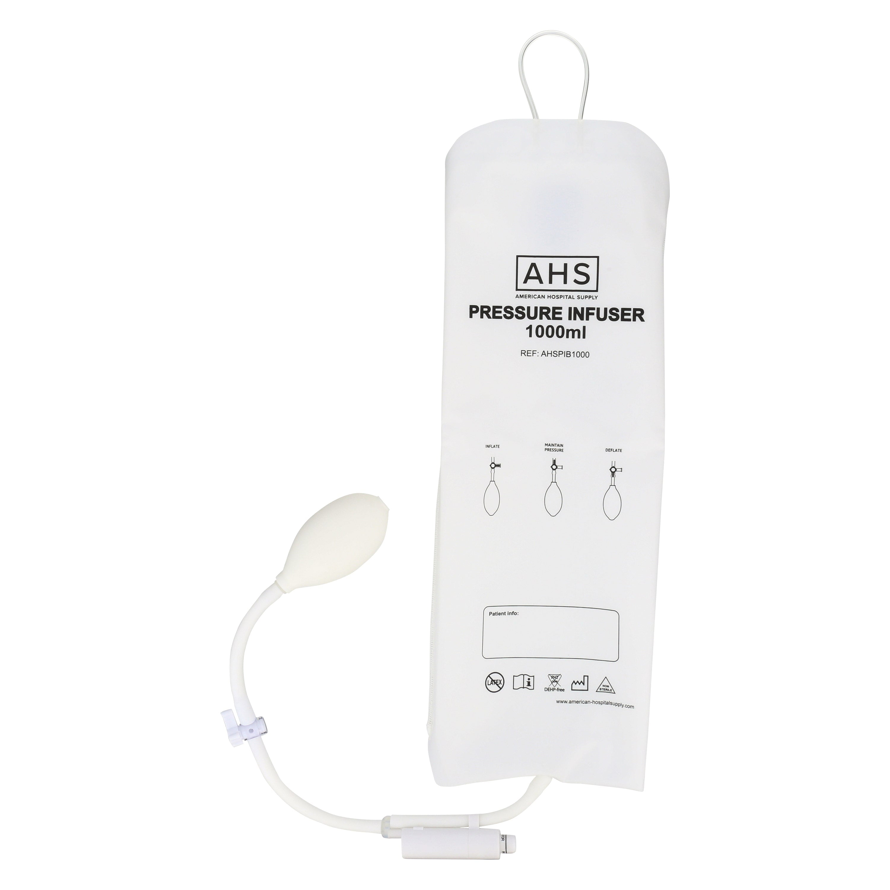 American Hospital Supply 1000mL Pressure Infusion Bag | 1 Each ...