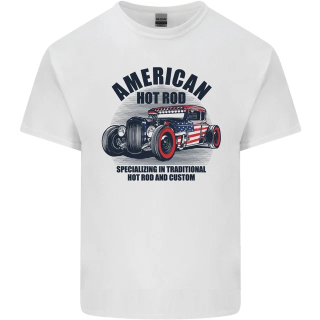 American Hot Rod Hotrod Enthusiast Car T-Shirt - Walmart.com