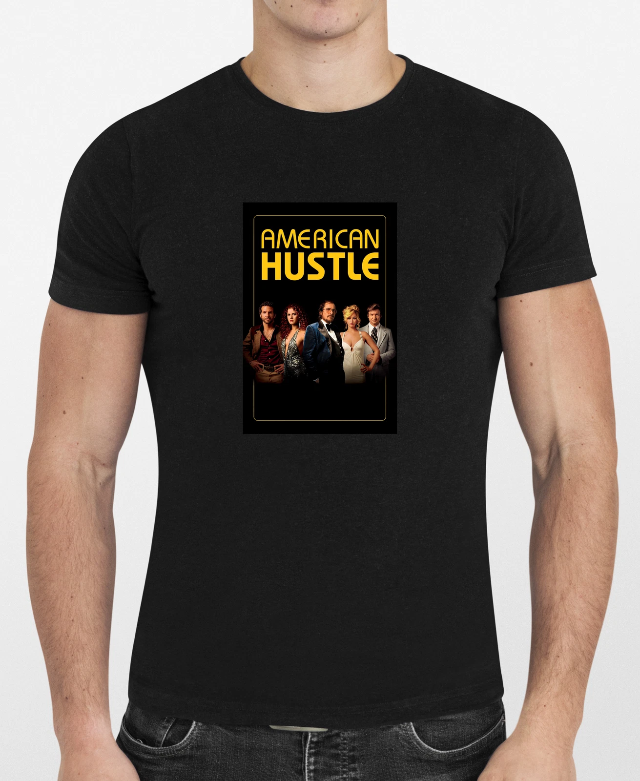 American Hustle (2013) Movie Poster Graphic T Shirt Men or Women NEW ...