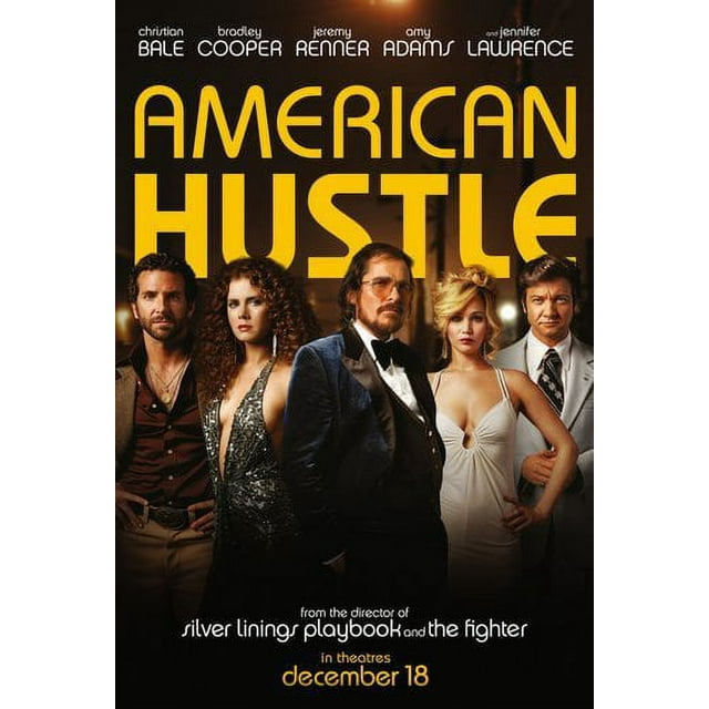 American Hustle Movie Poster 24Inx36In Poster Art decor Art Poster ...