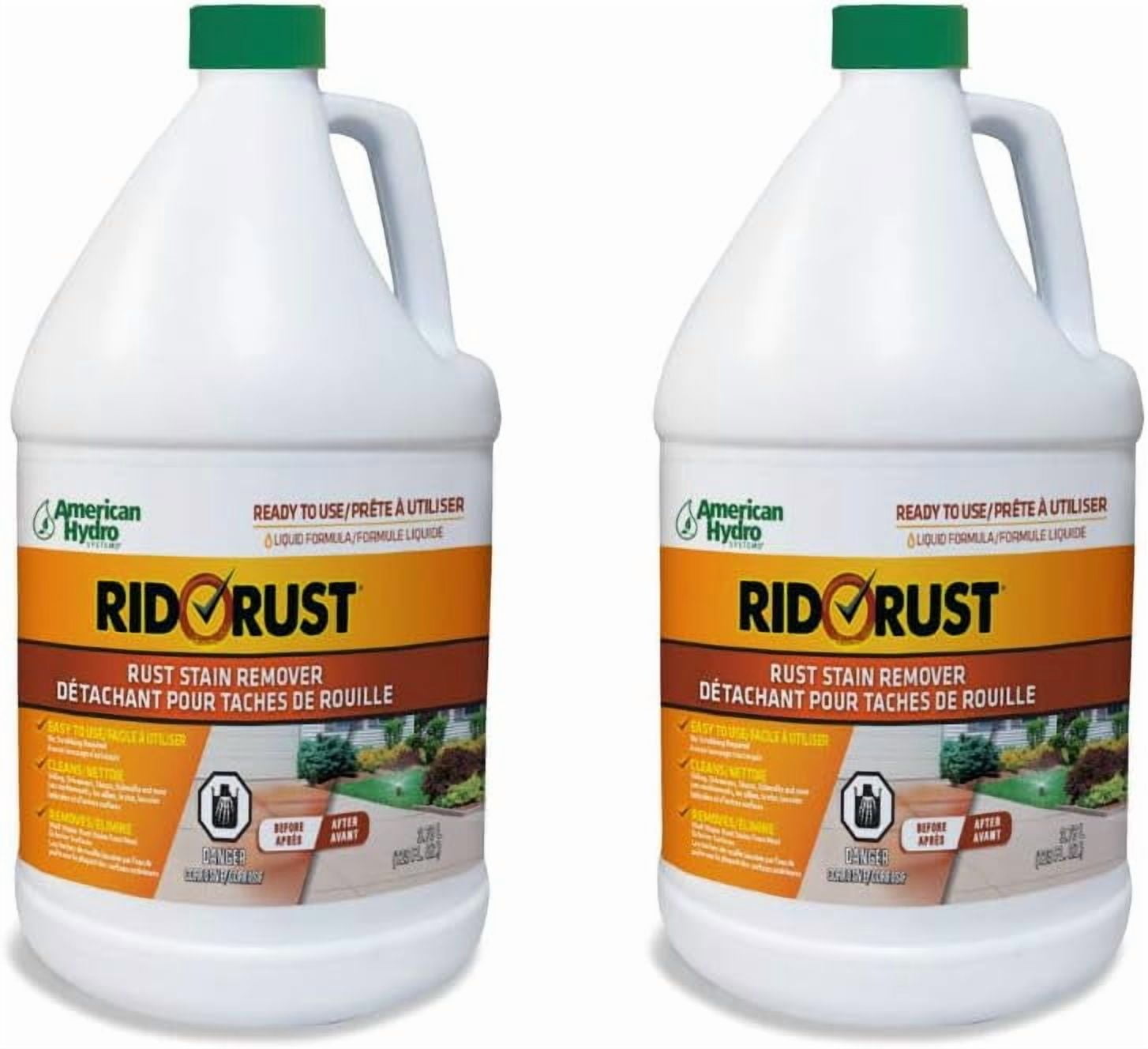 American Hydro Systems 2662 Rid O' Rust Liquid Rust Stain Remover, 1 ...