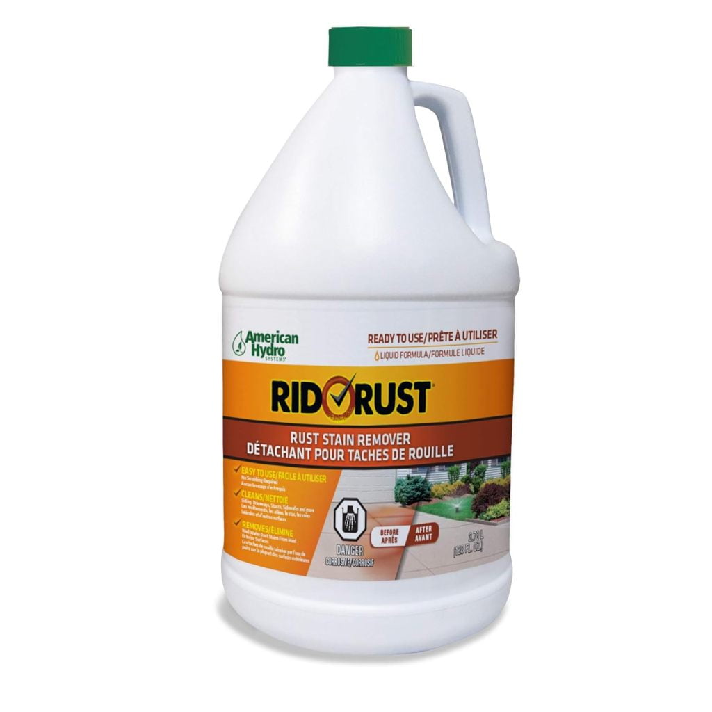 American Hydro Systems 2662 Rid O' Rust Liquid Rust Stain Remover, 1 ...