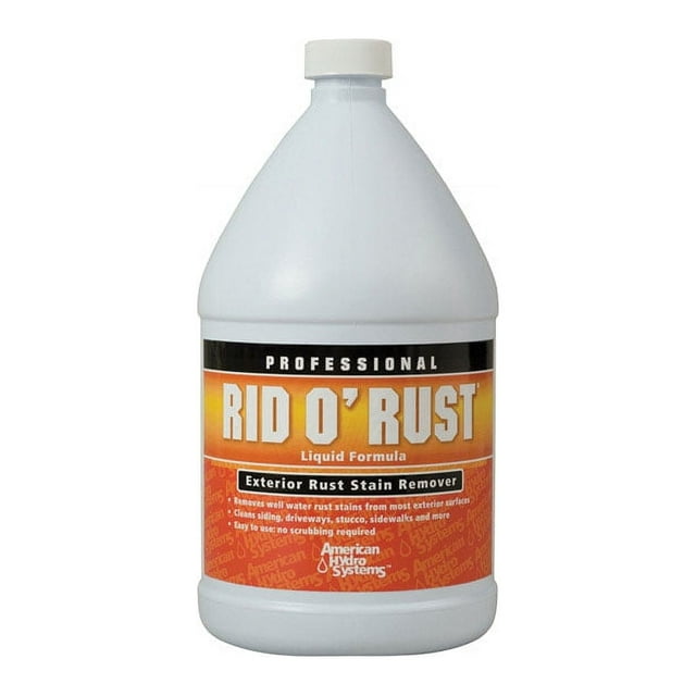 American Hydro Systems Rid O' Rust 1 gal Liquid Exterior Rust Stain ...