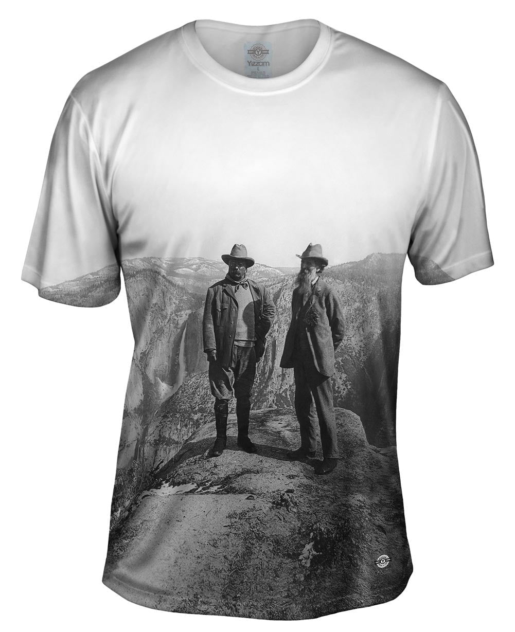 American Icons Roosevelt And Muir Mens T-Shirt All Over Print - Walmart.com